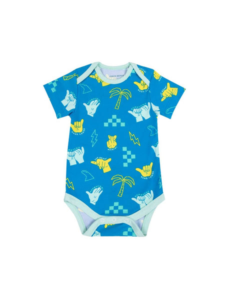 Shaka Code Bamboo Onesie – Matisaurus